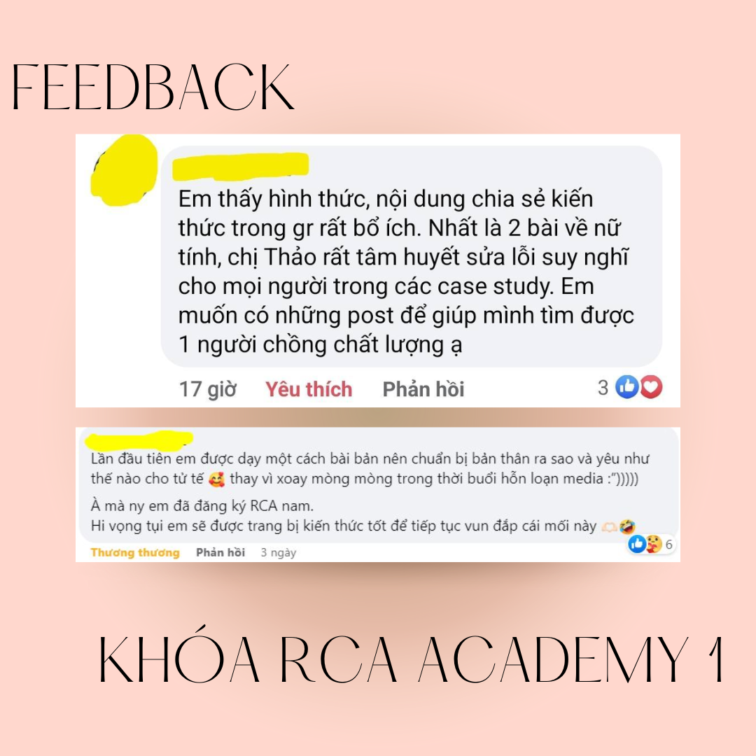 Khóa học 18+ RCA Academy dành riêng cho bạn nữ - Review Chuyện Ấy